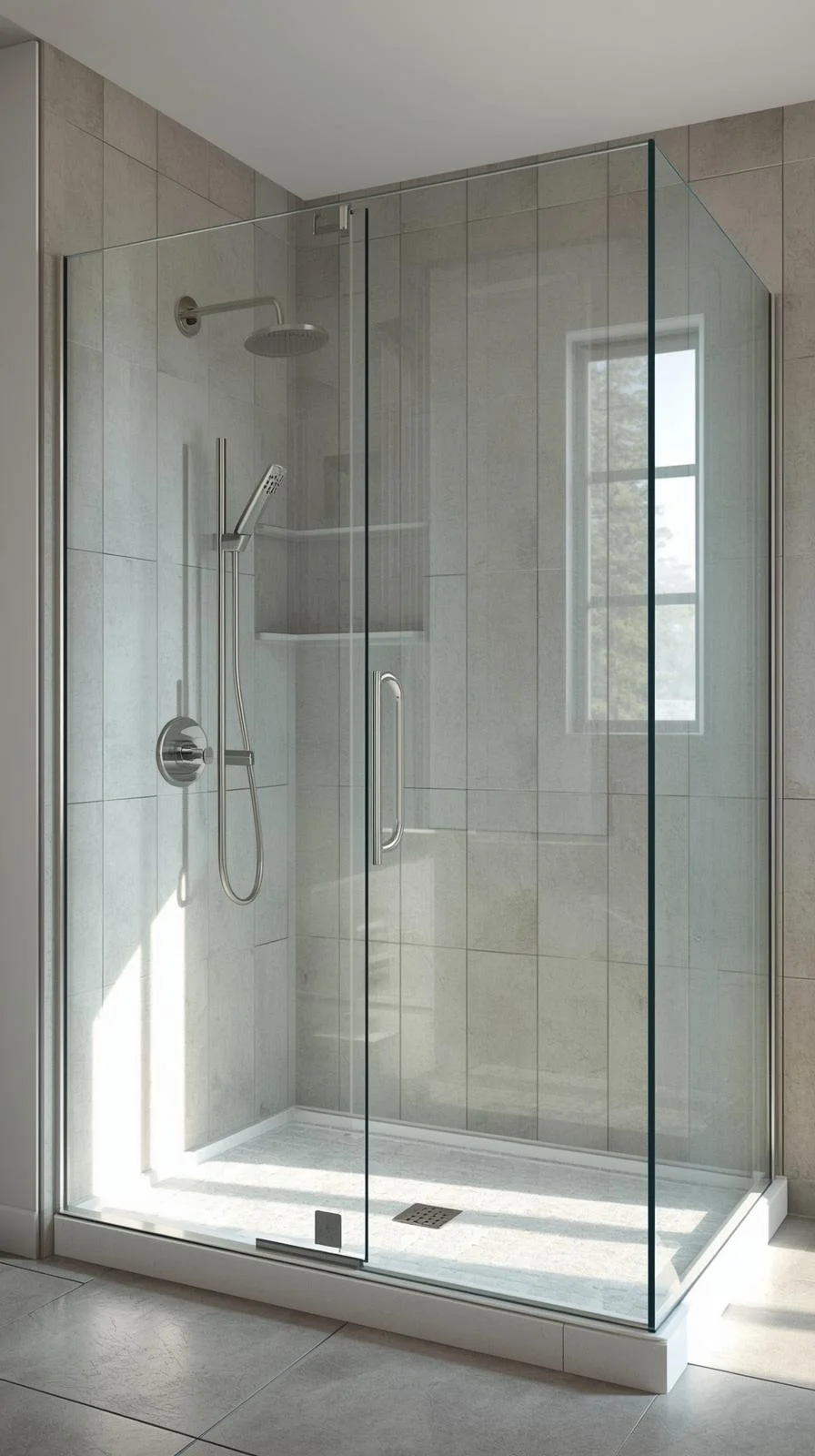 10 Walk In Shower With Wall No Door Ideas